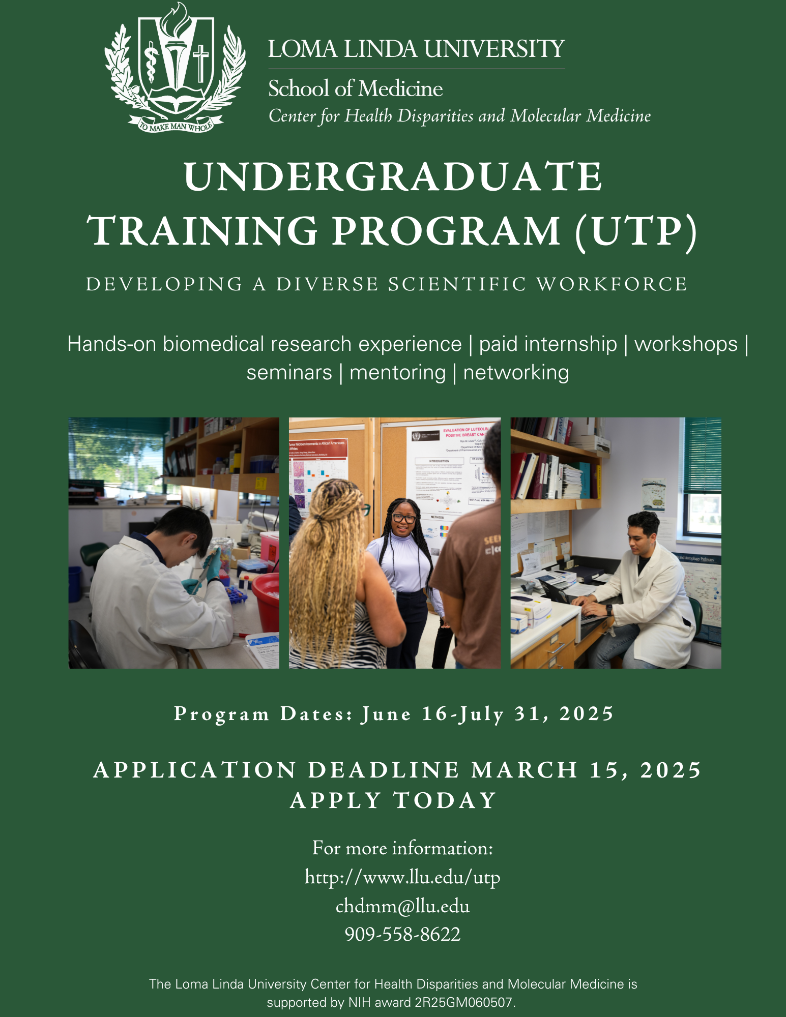 Undergraduate Training Program | School of Medicine